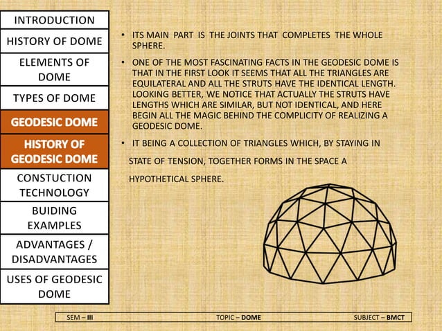 DOME | PPTX | Geology | Science