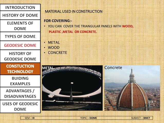 DOME | PPTX | Geology | Science