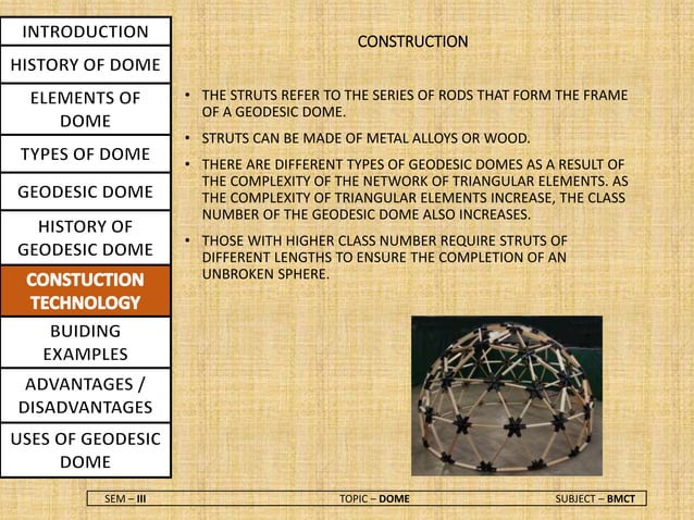DOME | PPTX | Geology | Science