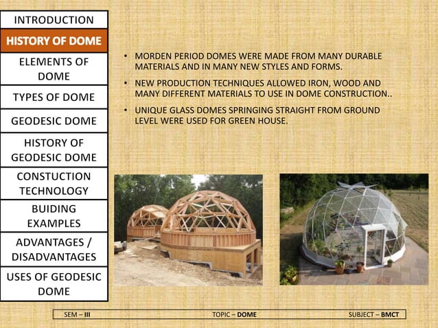 DOME | PPTX | Geology | Science