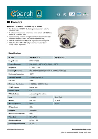 Dome Ir Catalouge | PDF