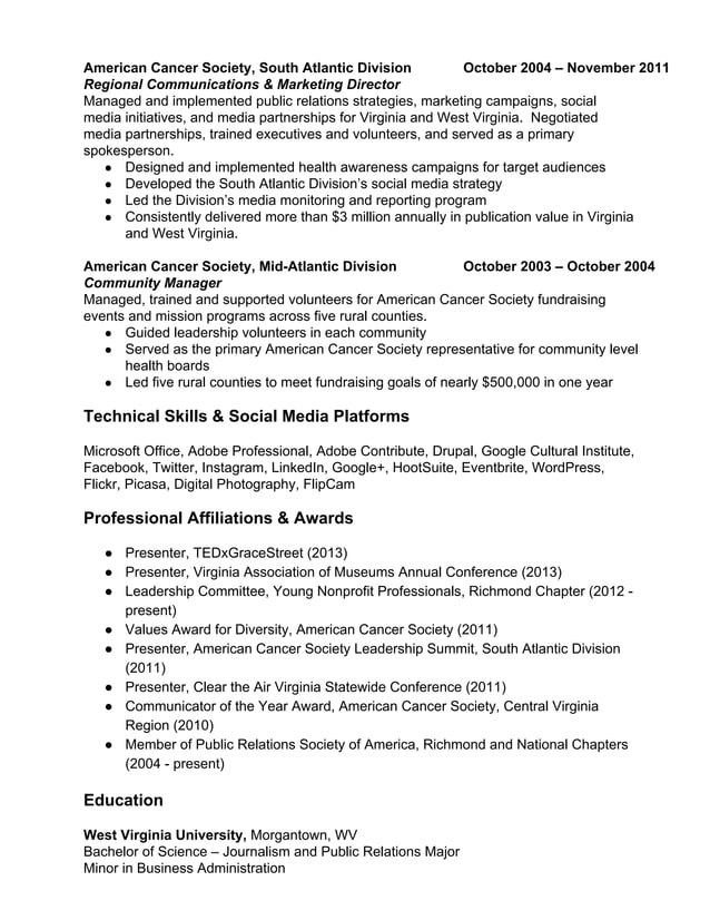 Domenick Casuccio - Resume | PDF