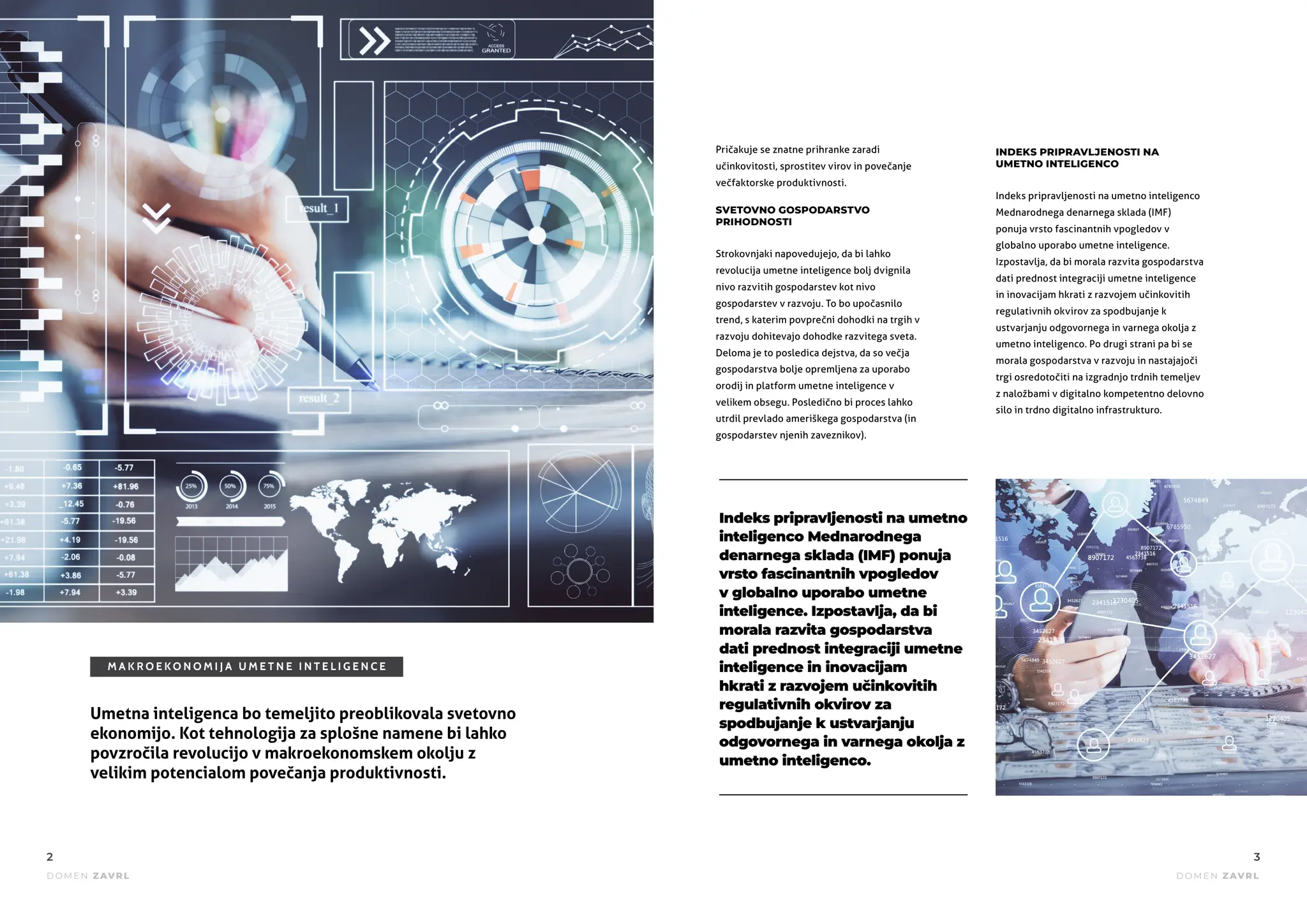 Kako bo umetna inteligenca preoblikovala svetovno ekonomijo | PDF