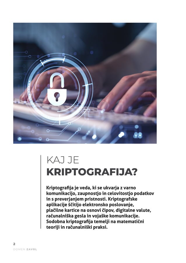 KAJ JE KRIPTOGRAFIJA? | PDF