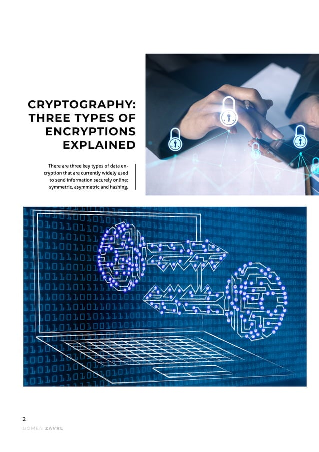 Cryptography: Three Types of Encryptions Explained | PDF | Computing | Technology & Computing