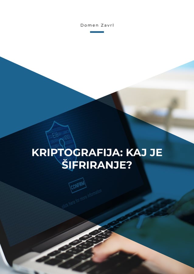 Kriptografija: kaj je šifriranje? | PDF