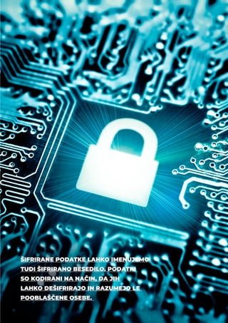 Kriptografija: kaj je šifriranje? | PDF