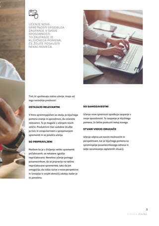 Domen Zavrl - Pomen stalnega učenja | PDF