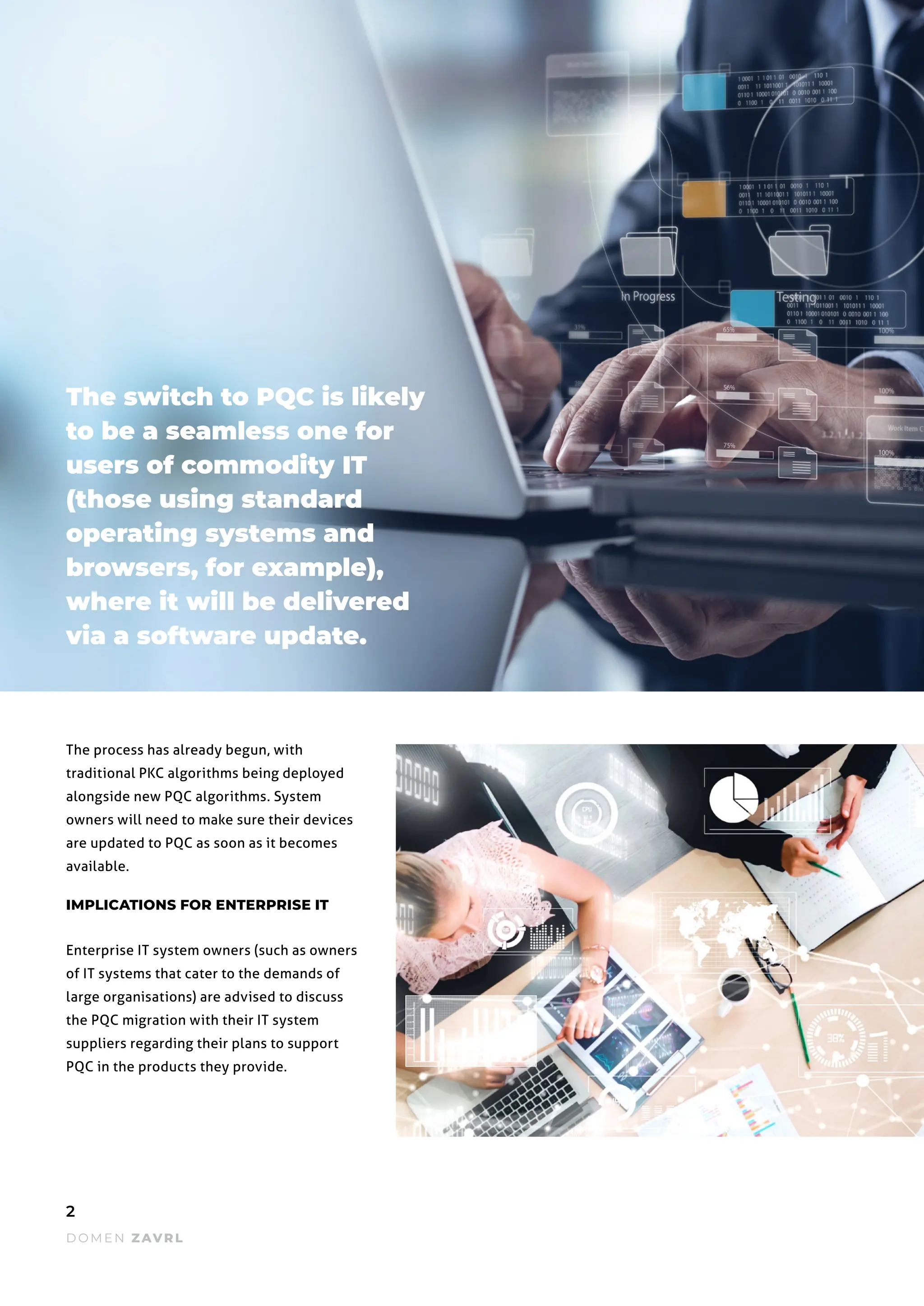 Domen Zavrl - How Will the PQC Migration Happen? | PDF