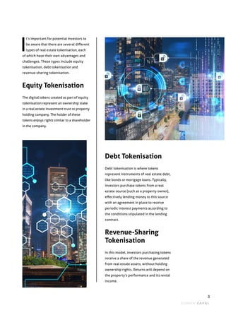 Domen Zavrl - Different Types of Real Estate Tokenisation | PDF