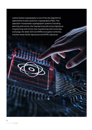 Domen Zavrl - Post-Quantum Cryptography: Lattice-Based Cryptography | PDF