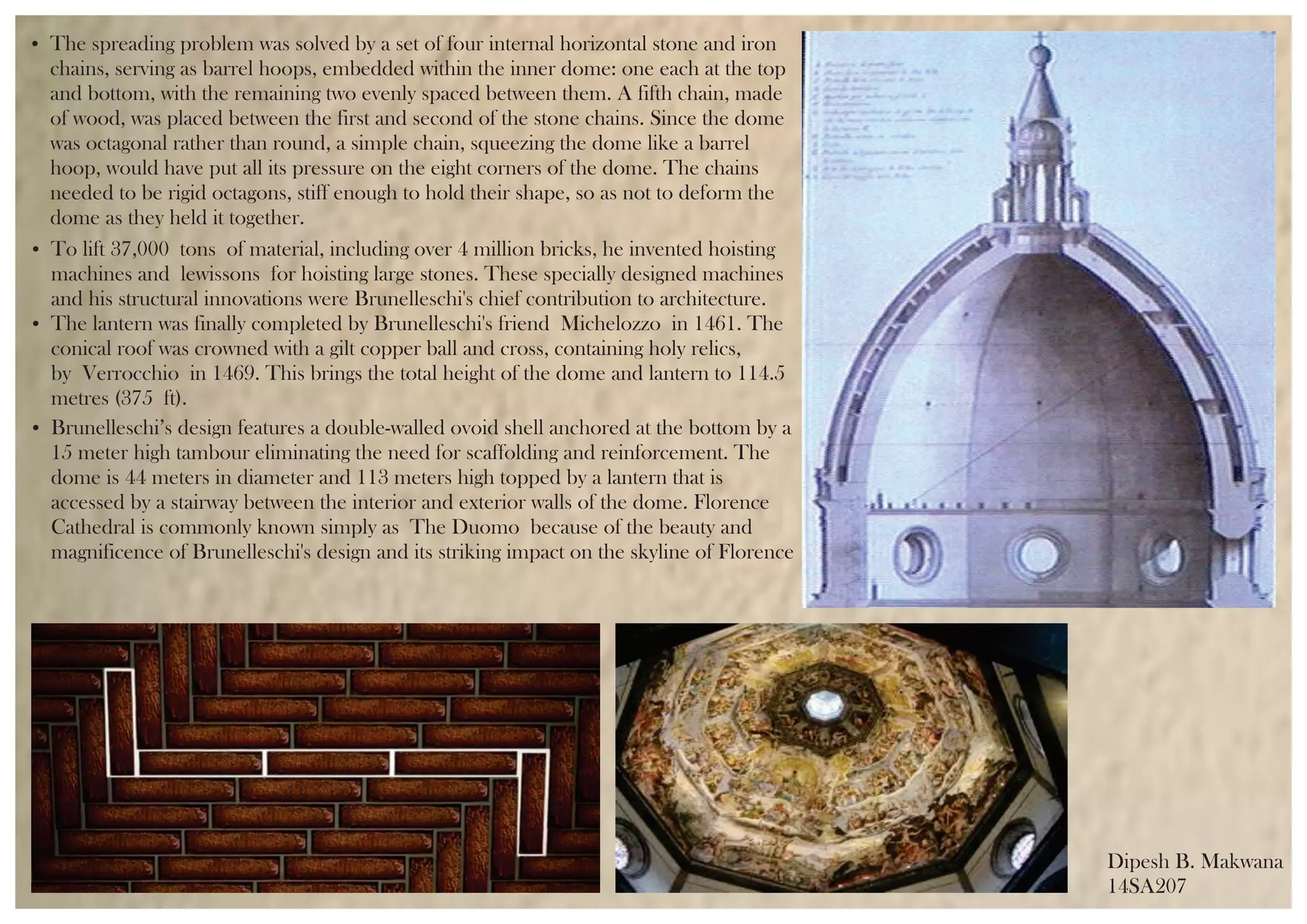 Dome of florence cathedral | PDF