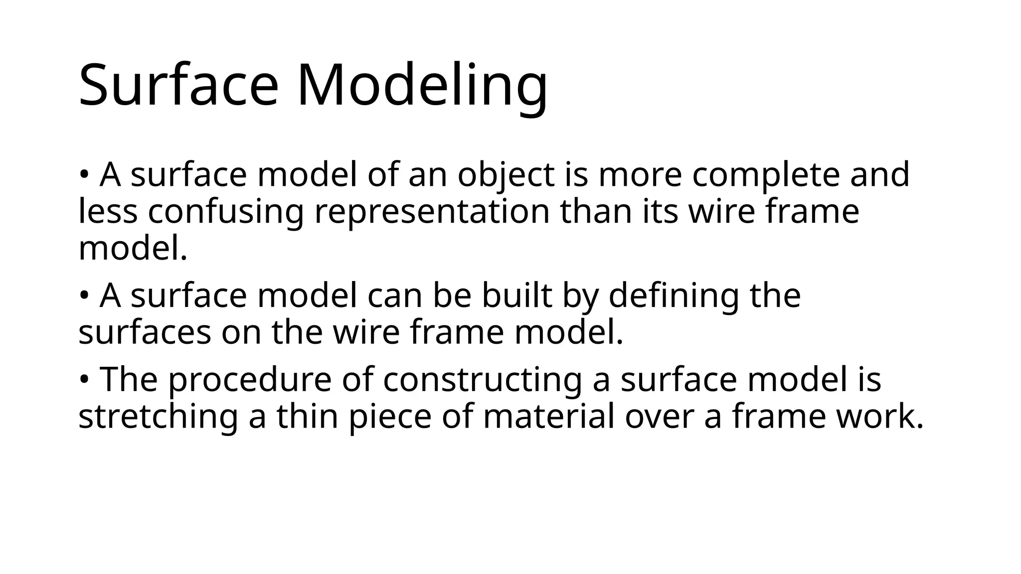 Product cycle and surface modeling .pptx