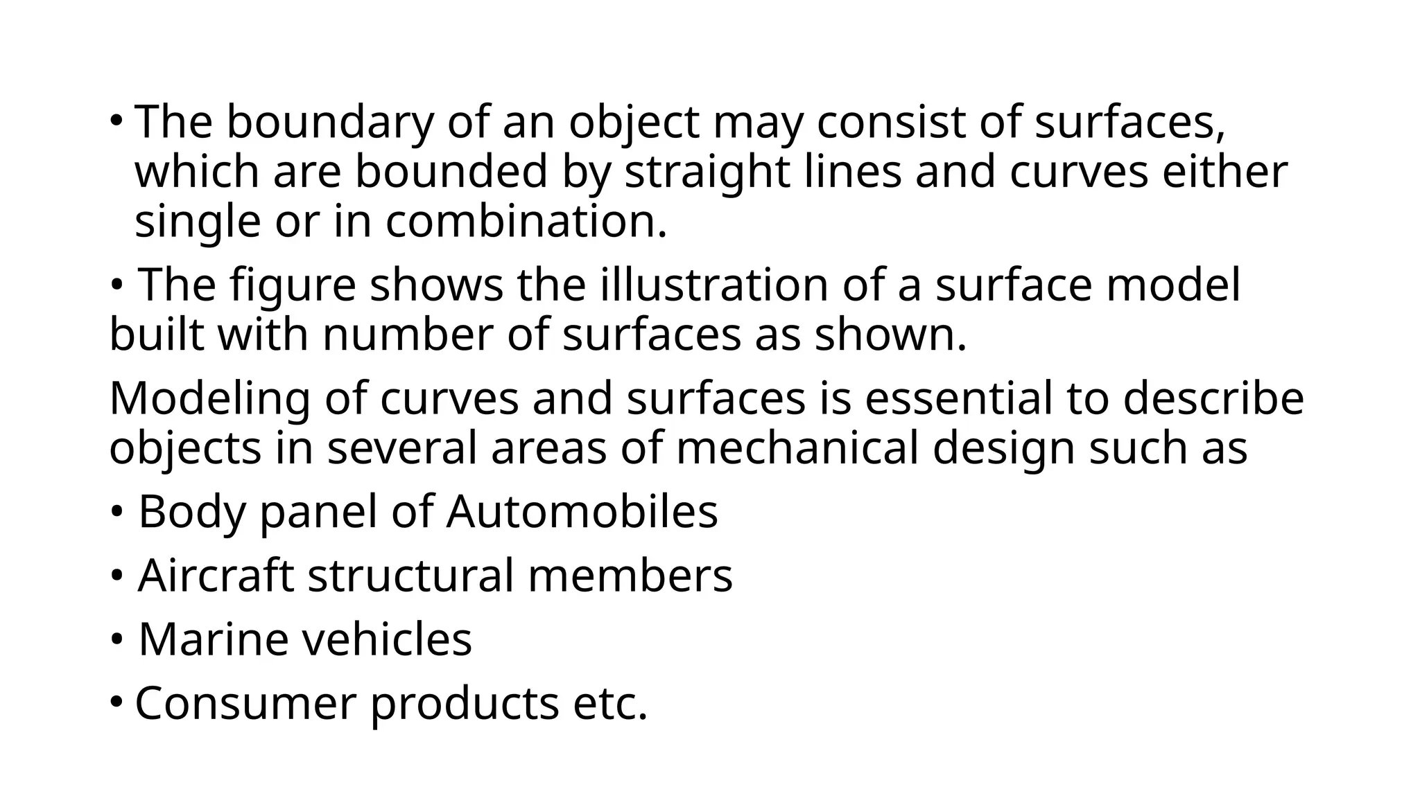 Product cycle and surface modeling .pptx