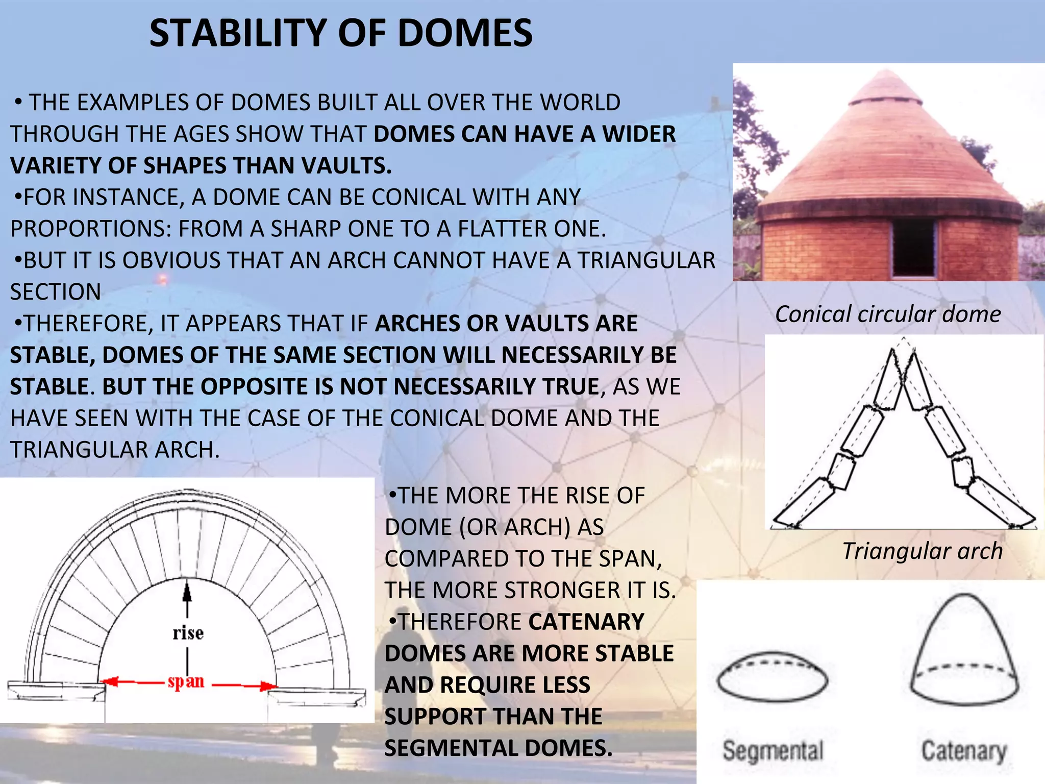 CONSTRUCTION OF DOMES | PDF