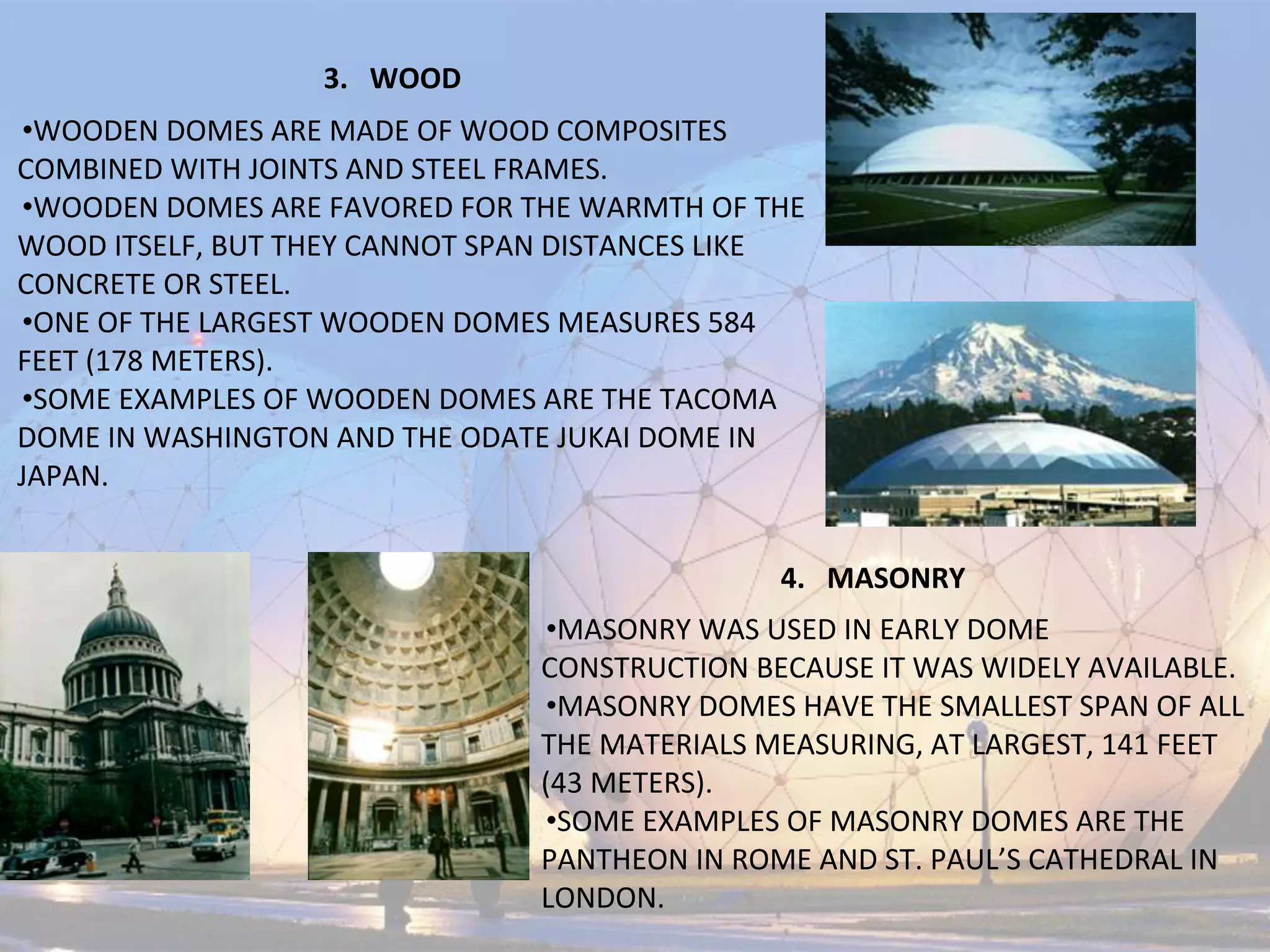 CONSTRUCTION OF DOMES | PDF