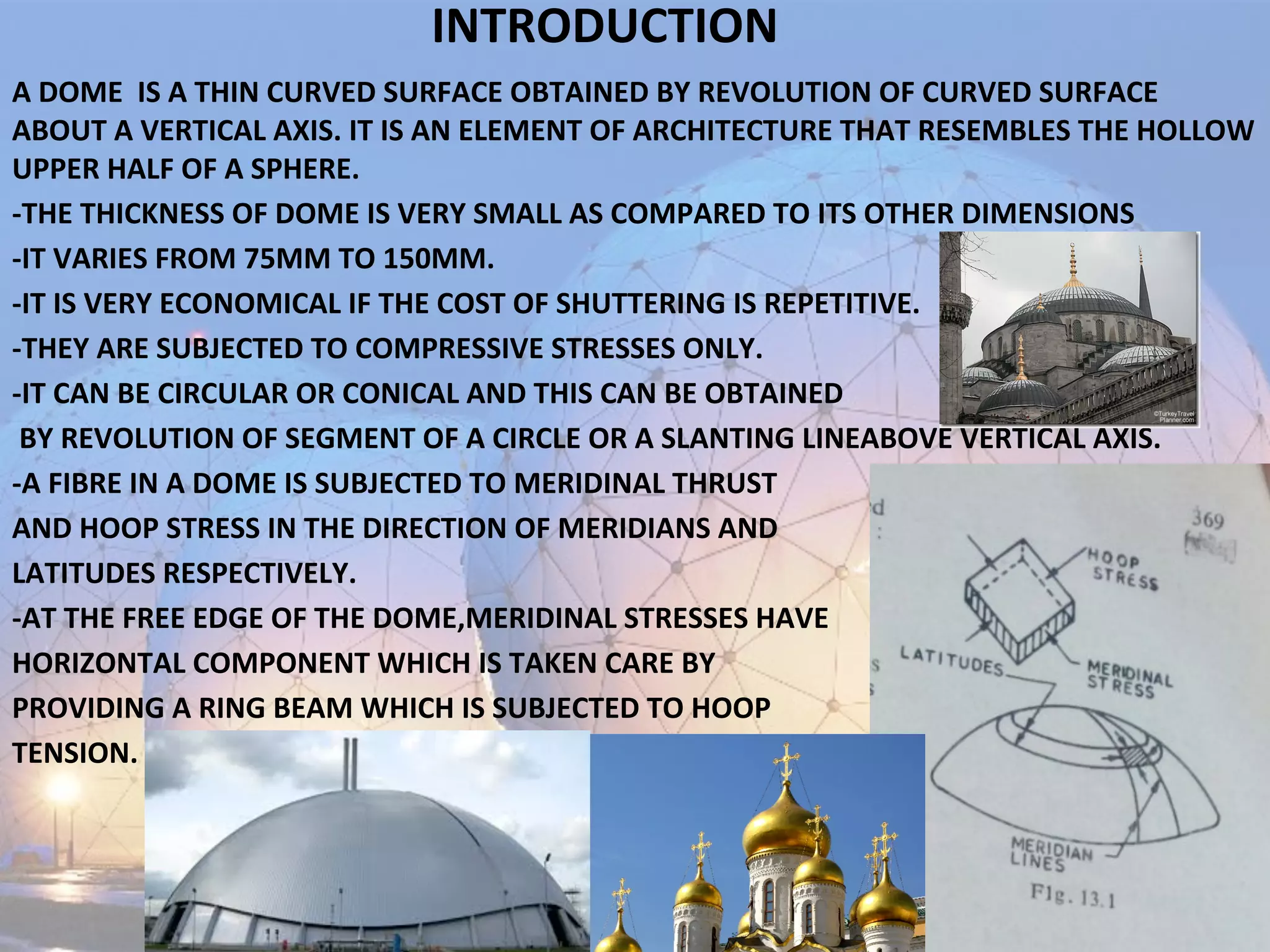 CONSTRUCTION OF DOMES | PDF