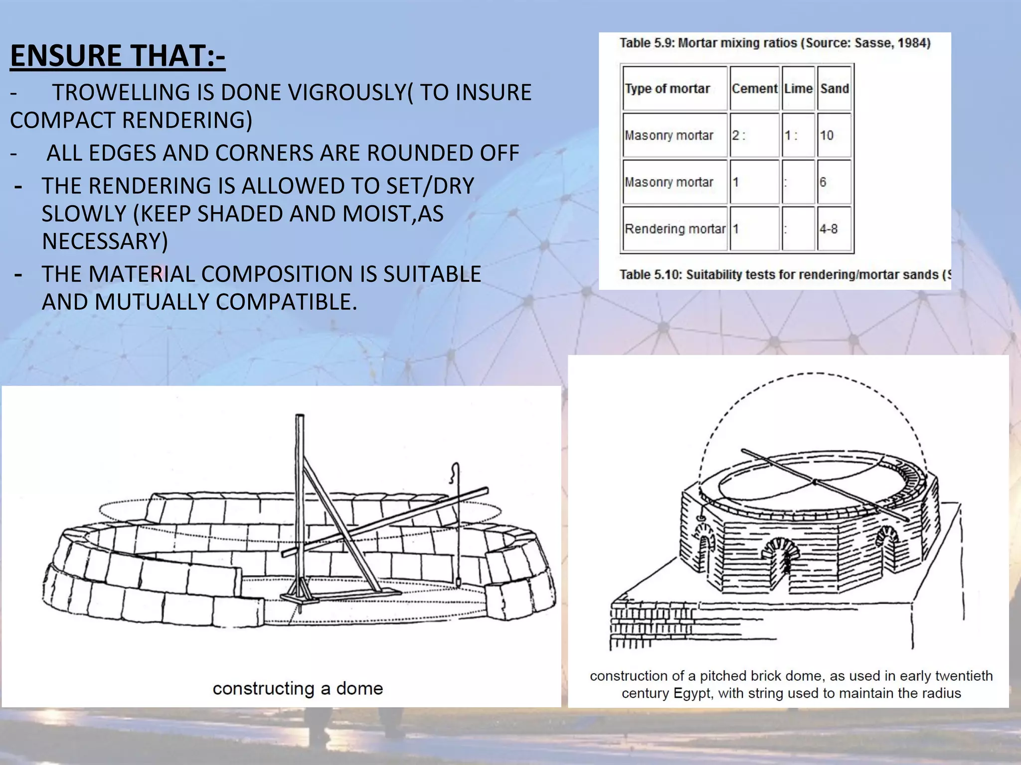 CONSTRUCTION OF DOMES | PDF