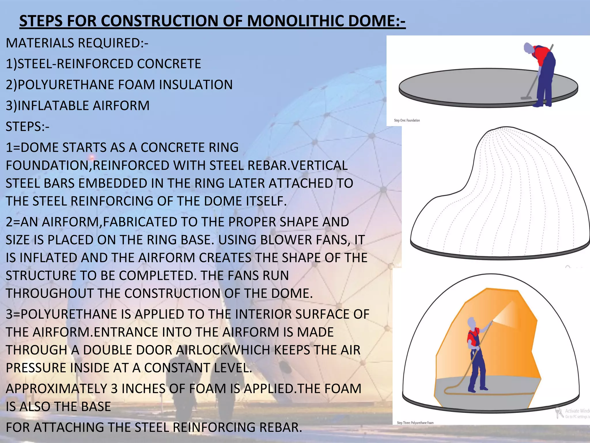 CONSTRUCTION OF DOMES | PDF