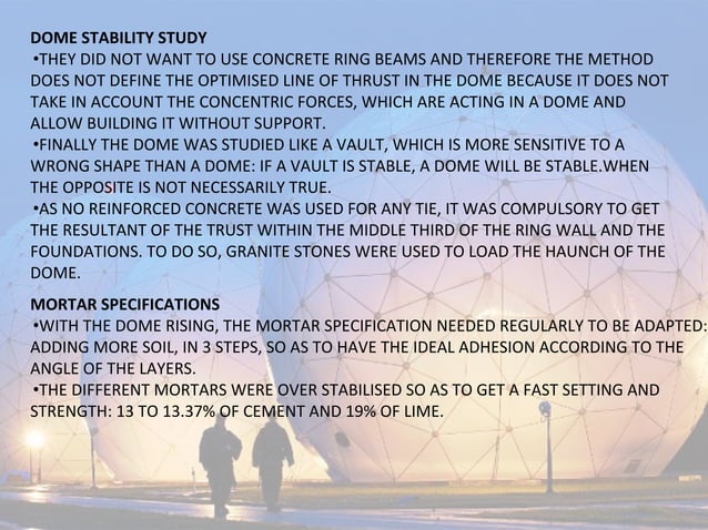 CONSTRUCTION OF DOMES | PDF | Geology | Science