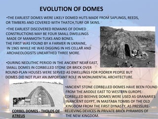 CONSTRUCTION OF DOMES | PPT