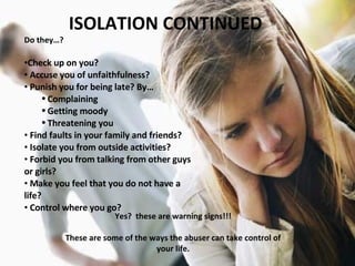 Domestic Violence and Teenagers | PPT