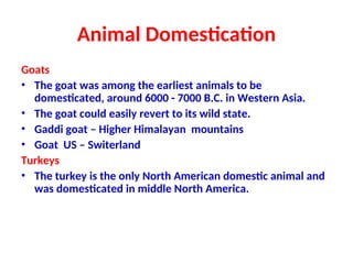 domestication of companion animals in world | PPT