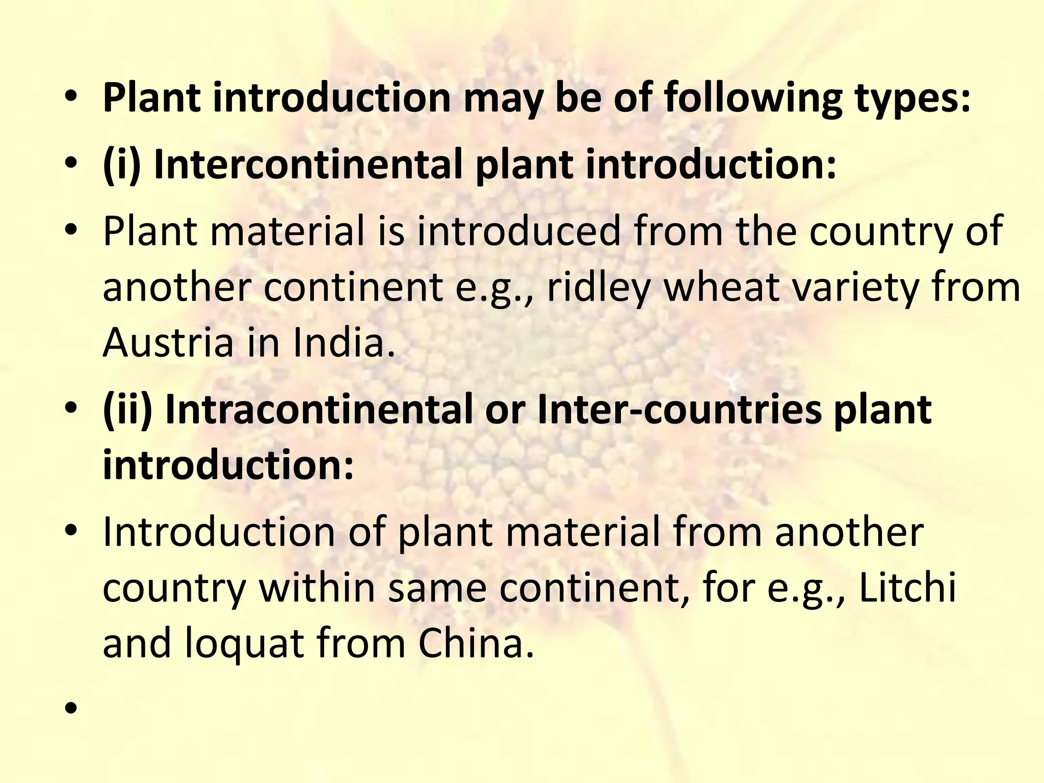 Domestication as a method of plant breeding | PPT