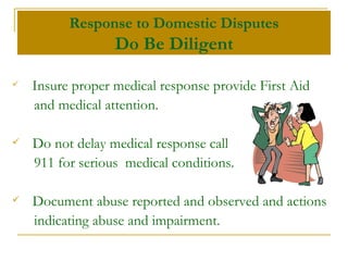 Domestic Dispute Response | PPT