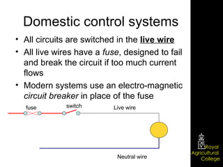 Domestic electrical systems | PPT