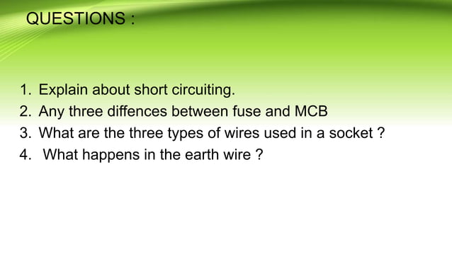 DOMESTIC ELECTRIC CIRCUIT.pptx grade 10. | PPTX