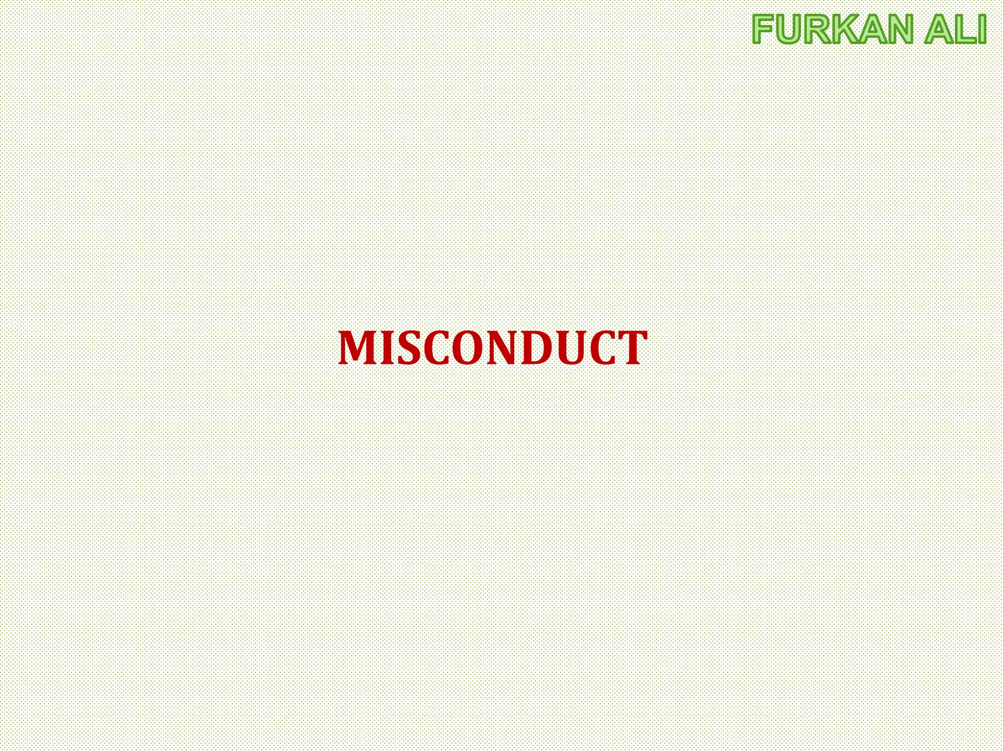 Misconduct & Disciplinary Action - Charge Sheet & Domestic Enquiry | PDF