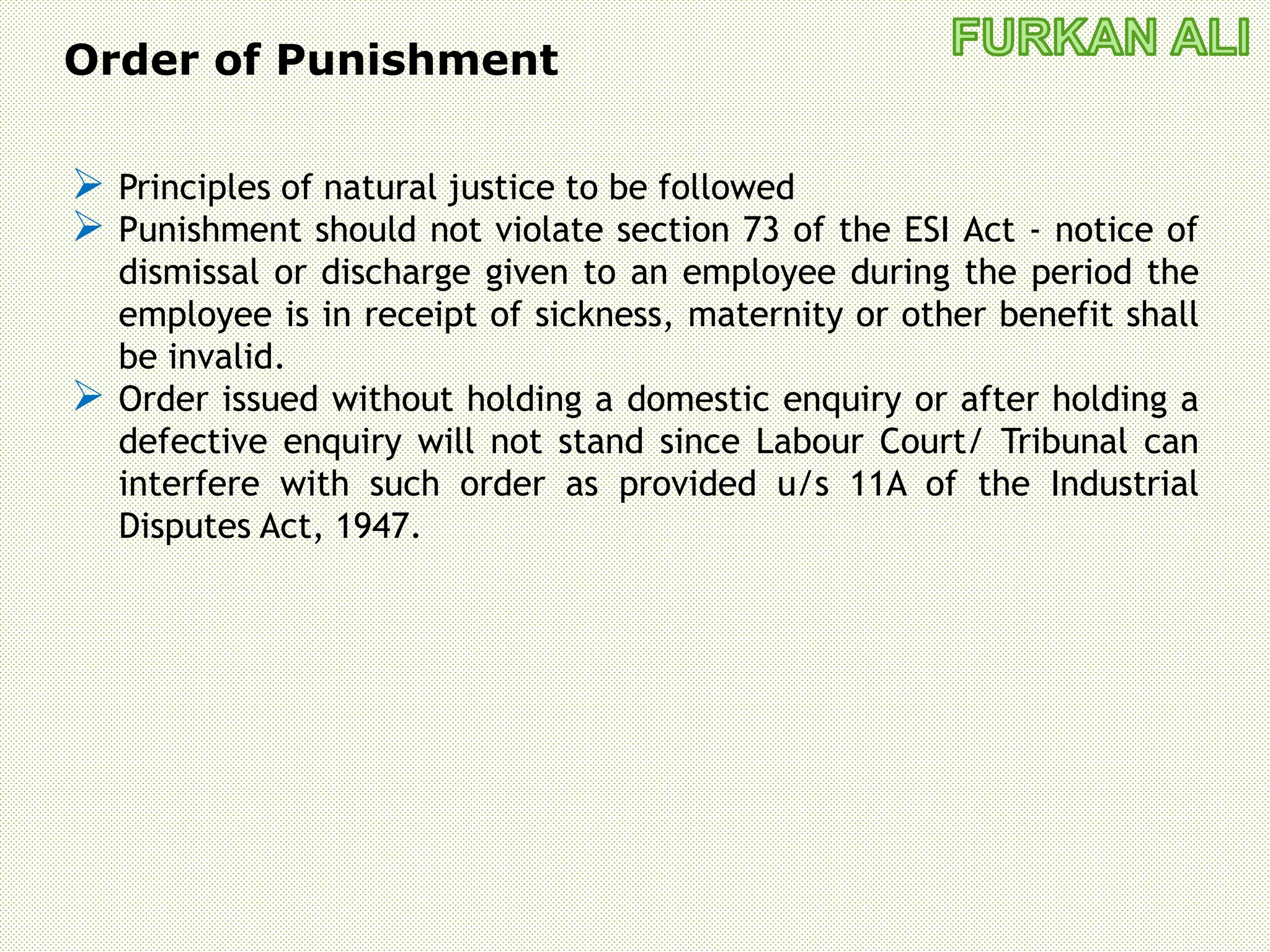 Misconduct & Disciplinary Action - Charge Sheet & Domestic Enquiry | PDF