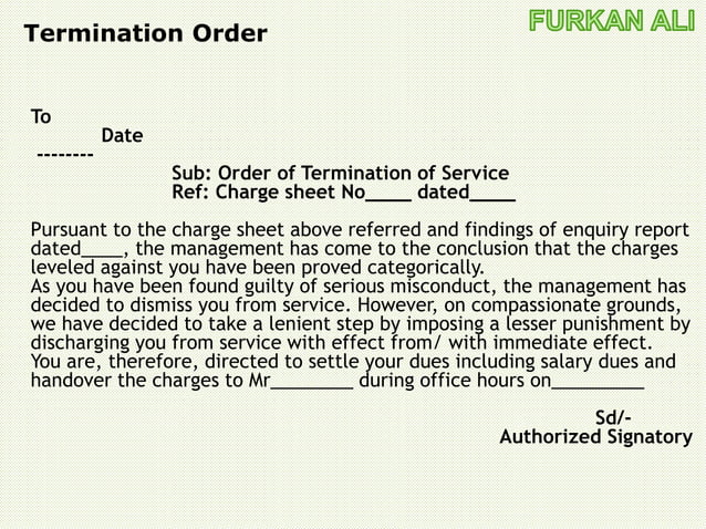 Misconduct & Disciplinary Action - Charge Sheet & Domestic Enquiry | PDF