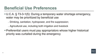 Utah Domestic Groundwater Use & Management | PPTX