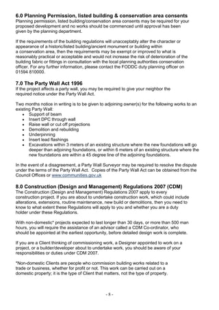 Building Control Guidance For Domestic loft conversion | PDF