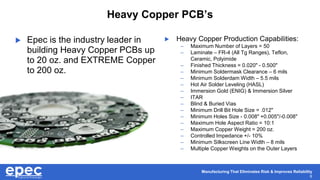 Domestic PCB Capabilities | PPTX