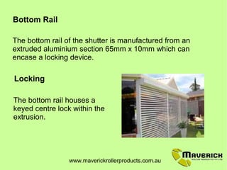 Domestic Roller Shutters | PPT