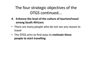 Domestic tourism in south africa | PPT