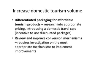 Domestic tourism in south africa | PDF