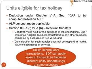 Indian Domestic Transfer Pricing Provisions - an Overview by Ameya ...