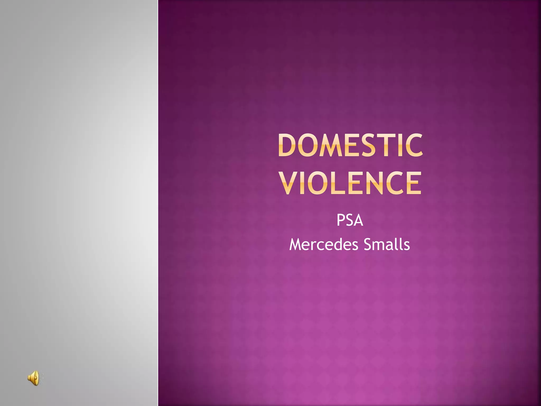 Domestic violence | PPT