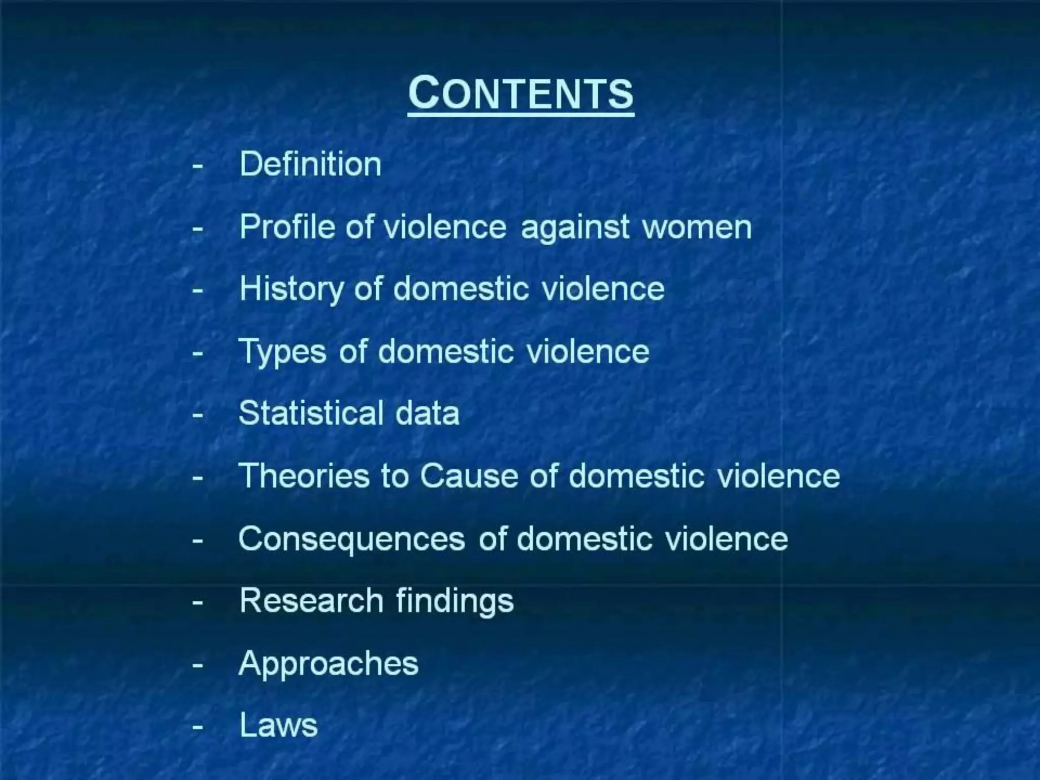 Domestic violence | PPT
