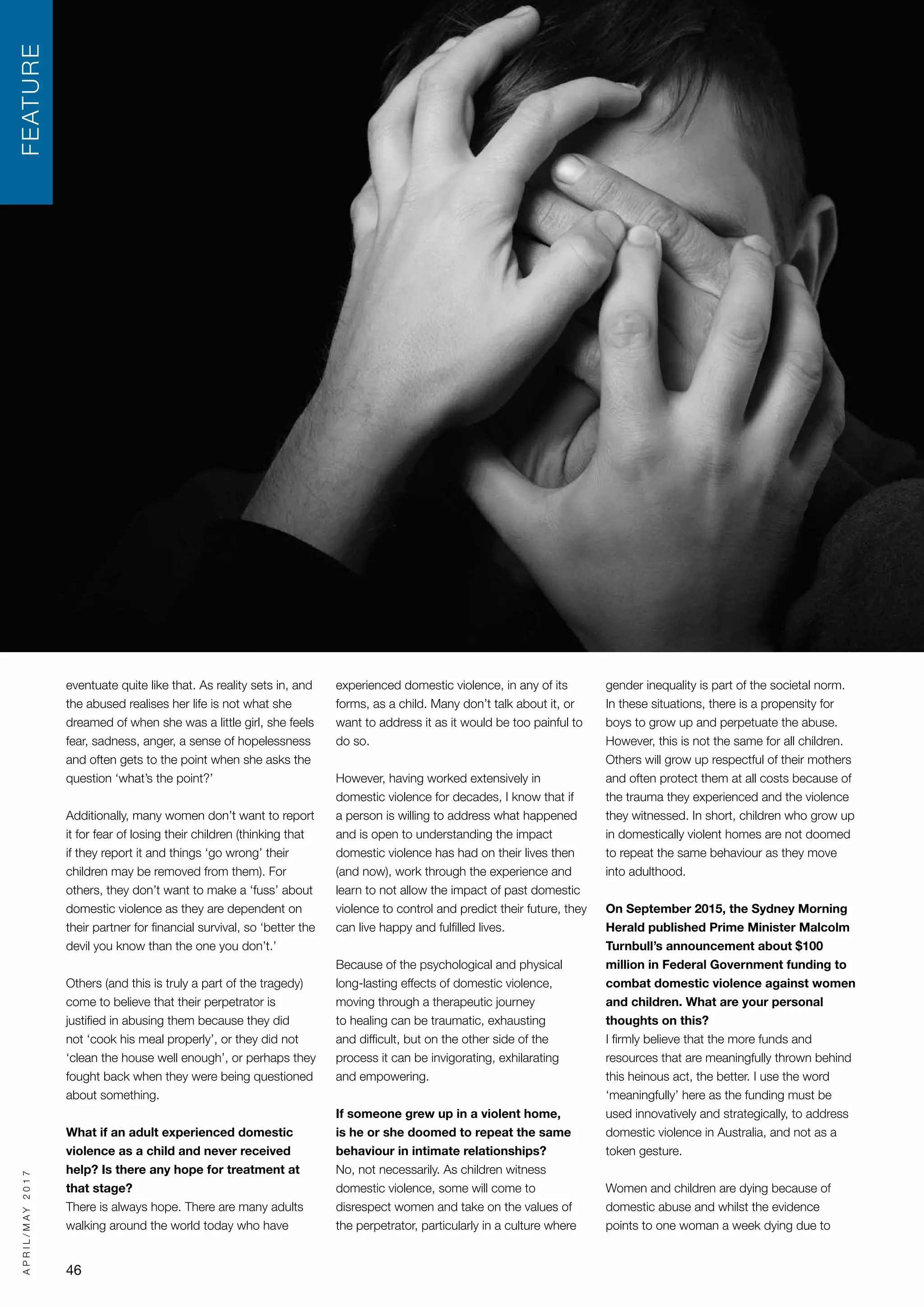 Domestic Violence - A National Pandemic | PDF | Debated Sensitive ...