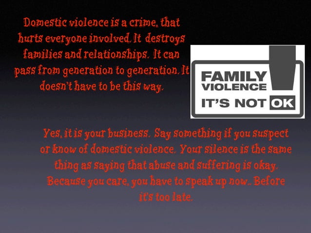 Domestic violence part 2 | PDF