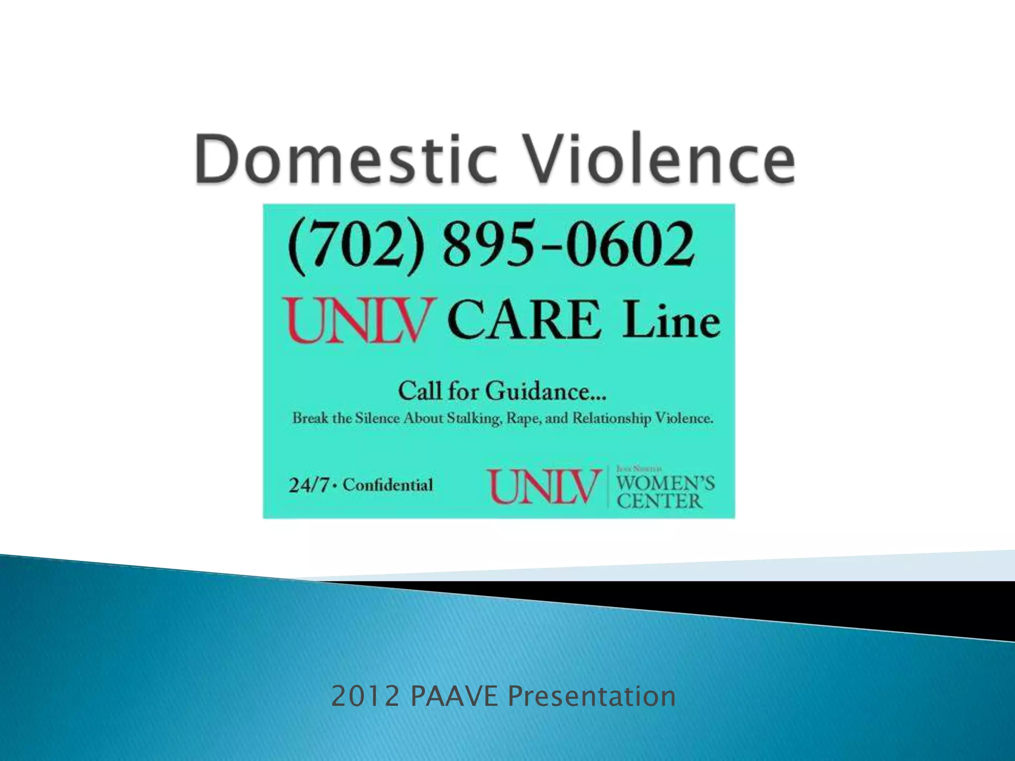 Domestic violence powerpoint | PPT