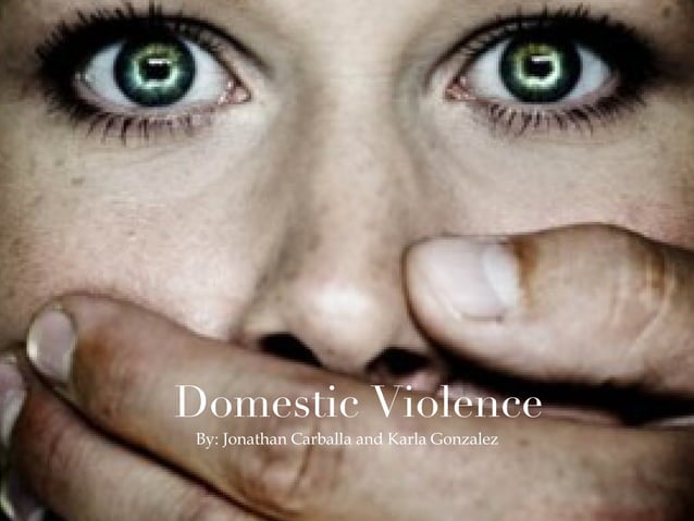 Domestic Violence Presentation Ppt