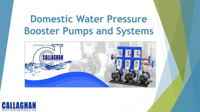 Domestic Water Pressure Booster Pumps and Systems | PPTX | Water ...