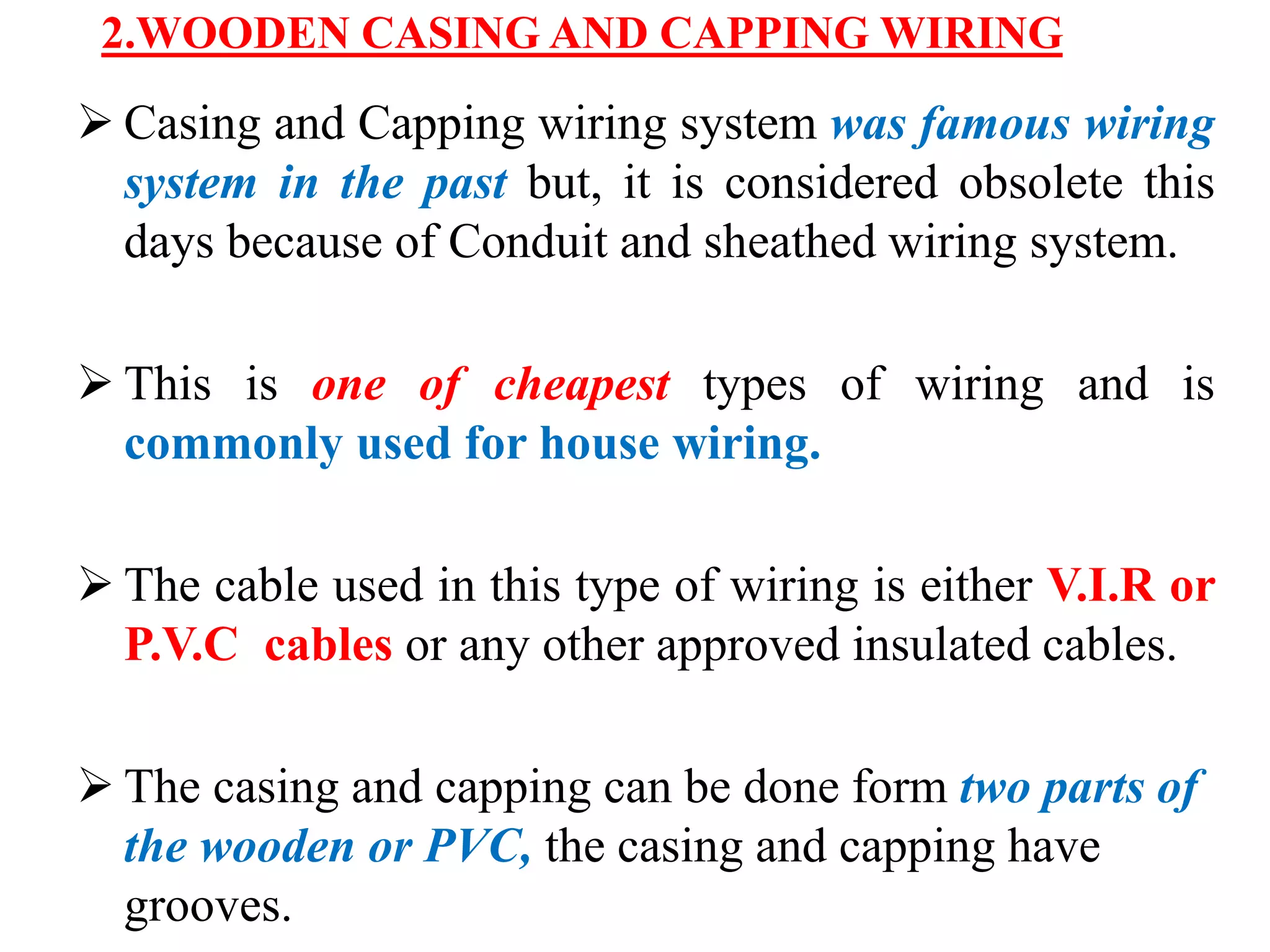 Domestic wiring | PPTX