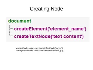 Javascript DOM | PDF | Web Development | Internet